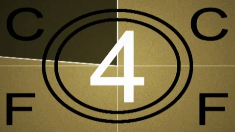 Film Leader Count Stock Footage ~ Royalty Free Stock Videos | Pond5