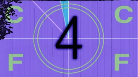 Film Leader Count Stock Footage ~ Royalty Free Stock Videos | Pond5