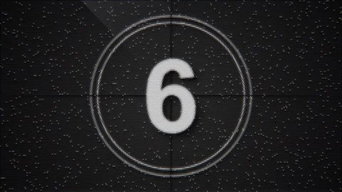 Film real time LED screen countdown lead... | Stock Video | Pond5