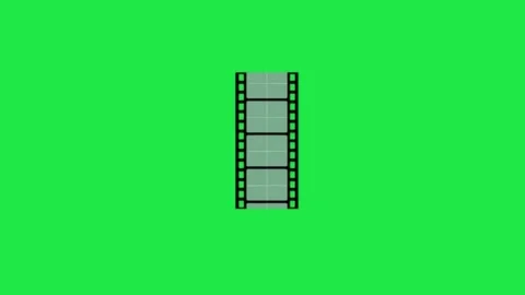 Film Strip Reel Moving Animation Isolate... | Stock Video | Pond5