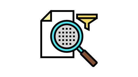 Filter Icon Stock Video Footage | Royalty Free Filter Icon Videos | Pond5