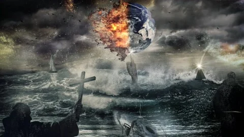 Final destruction of planet earth apocal... | Stock Video | Pond5