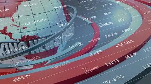 News Graph Stock Footage ~ Royalty Free Stock Videos | Pond5