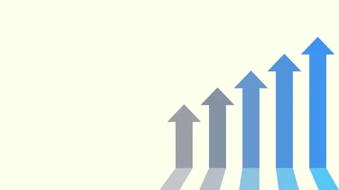 Financial Business Animated Growth Chart... | Stock Video | Pond5