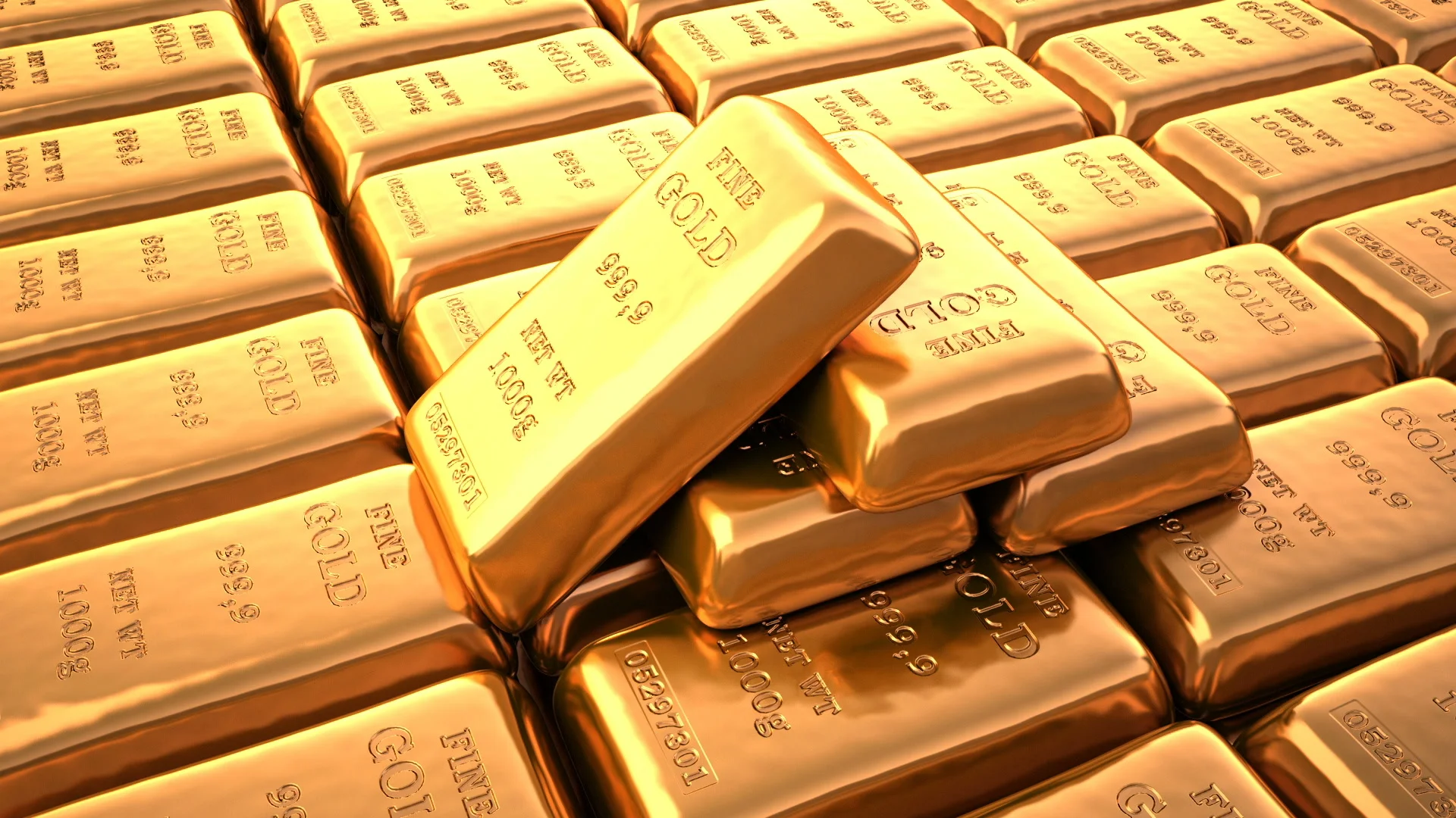 Pyramid Of Gold Bars