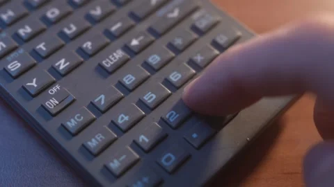 Calculating Numbers Stock Video Footage | Royalty Free Calculating ...