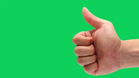 finger gesture emoticon, animation, gree... | Stock Video | Pond5