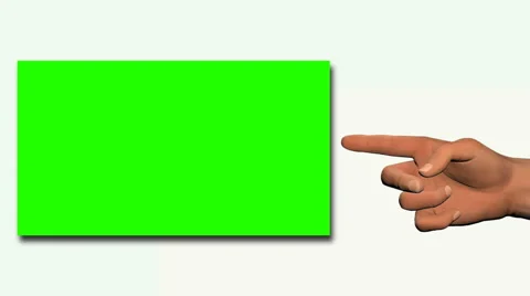 Finger Pointing On Green Screen Stock Videos – Royalty-Free HD & 4K ...