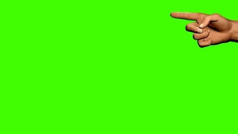 Finger pointing as it scrolls down green... | Stock Video | Pond5