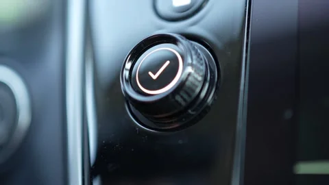 Finger Pressing a Check Mark OK Button C... | Stock Video | Pond5