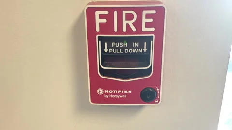 Fire Alarm Call Box, Notify Fire Departm... | Stock Video | Pond5