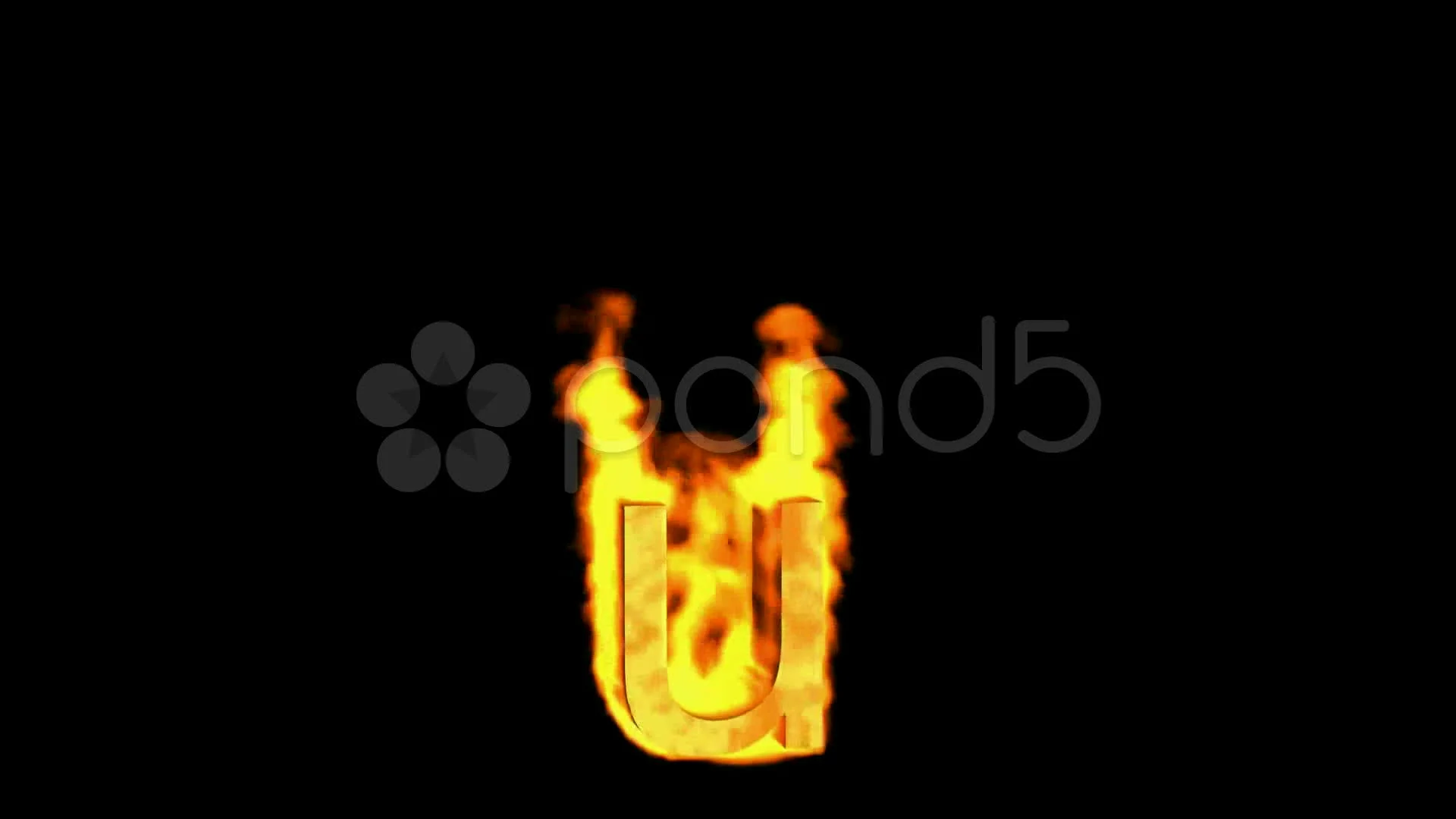 Fire Letters U