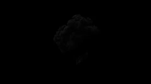 Fire and smoke explosion visual effects ... | Stock Video | Pond5