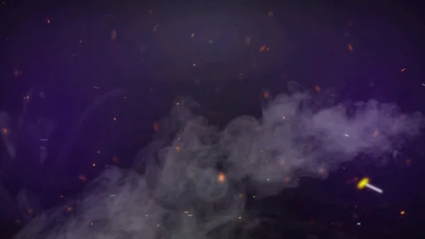 Fire and smoke particles animation backg... | Stock Video | Pond5
