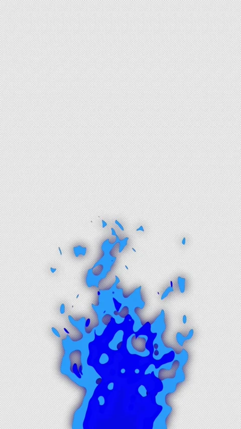 Fire Animated Alpha channel Cartoon Bonf... | Stock Video | Pond5