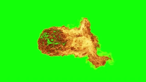 Ring Of Fire Green Screen Stock Footage ~ Royalty Free Stock Videos | Pond5