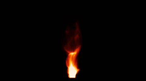 fire with black screen loop | Stock Video | Pond5