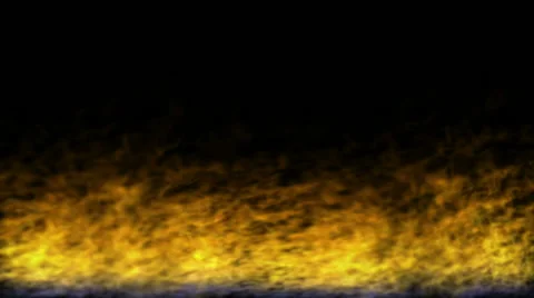 Fire Burning on Black Background, Bottom... | Stock Video | Pond5