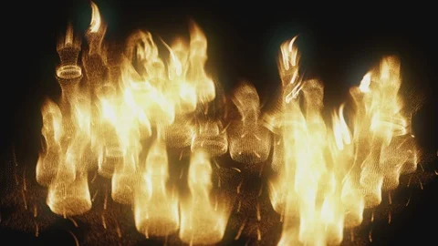 Home Fire 3D Stock Footage ~ Royalty Free Stock Videos | Pond5