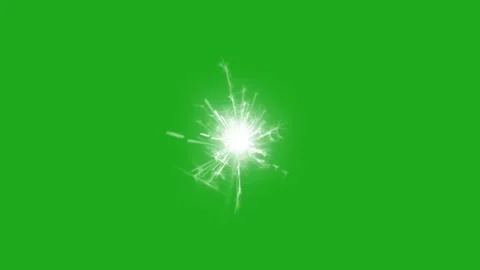 Fire crackers effect on green screen bac... | Stock Video | Pond5