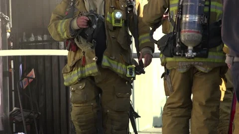 Fire Department Responding to burning b... | Stock Video | Pond5