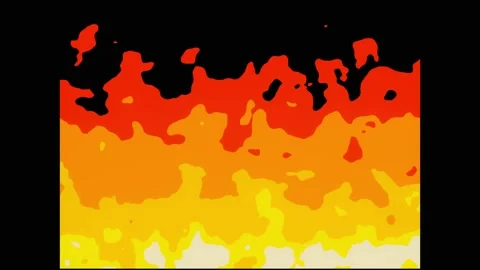 Fire effect for backgrounds with alpha c... | Stock Video | Pond5