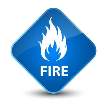 Blue Flame Icon