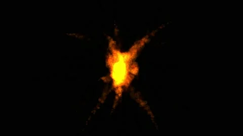 fire explosion animation for intro, elem... | Stock Video | Pond5