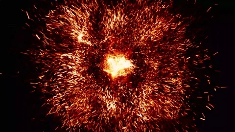 Fire explosion shooting with high speed ... | Stock Video | Pond5