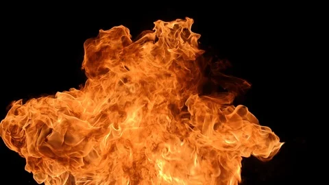 Fire explosion in slowmotion, shooting w... | Stock Video | Pond5