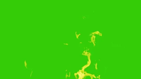 Fire Explosion Transition on Green Scree... | Stock Video | Pond5