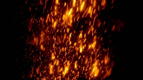 Fire Falling Particles Loopable Backgrou... | Stock Video | Pond5
