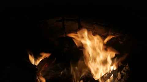 Fire Fireplace Loop Stock Video Footage | Royalty Free Fire Fireplace ...