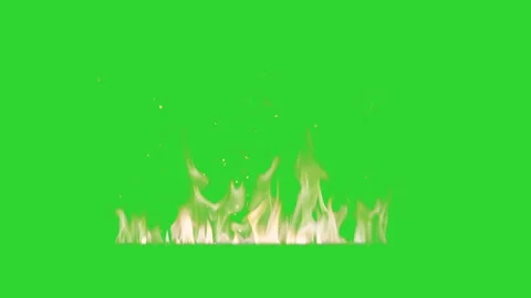 Ember Green Screen Stock Video Footage | Royalty Free Ember Green ...