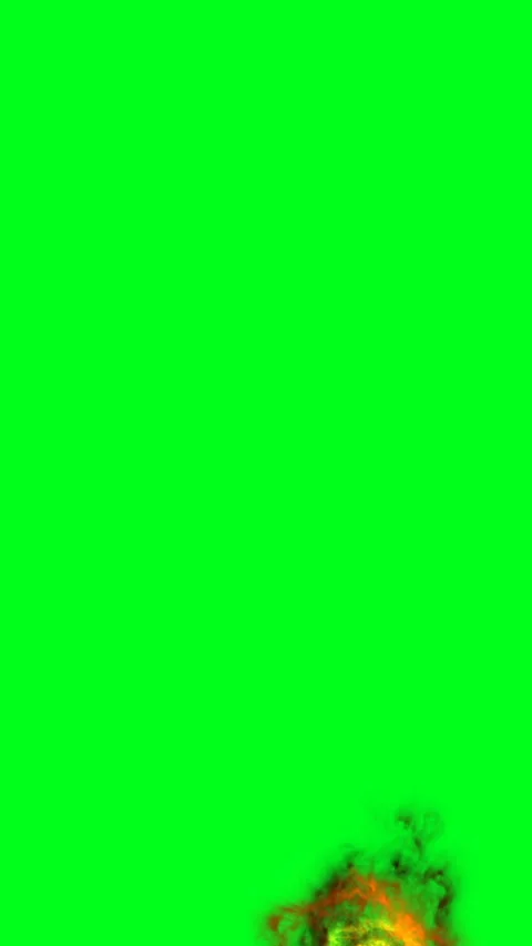 Fire Flames Burn Movement On Chroma Key ... | Stock Video | Pond5