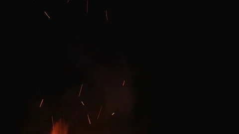 Fire Flames. Slow Motion Fire And Flames... | Stock Video | Pond5