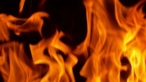 Slow Fire Stock Footage ~ Royalty Free Stock Videos | Pond5