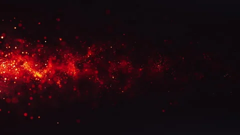 Fire Glitter Particles Background | Stock Video | Pond5