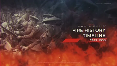 Fire History Timeline ~ After Effects Project #135901649