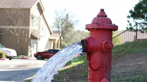 Water Fire Hydrant Stock Video Footage | Royalty Free Water Fire ...