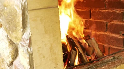 fire, igniting a fire. Flames in the fir... | Stock Video | Pond5