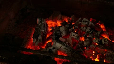 fire, igniting a fire. Flames in the fir... | Stock Video | Pond5