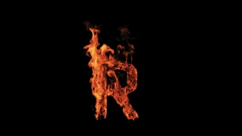 Burning Text Effect Stock Videos – Royalty-Free HD & 4K Videos | Pond5