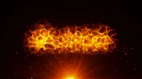 After Effects Template: Fire Logo Reveal #10683019 | Pond5