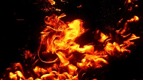 fire motion explosion sparks red yellow ... | Stock Video | Pond5