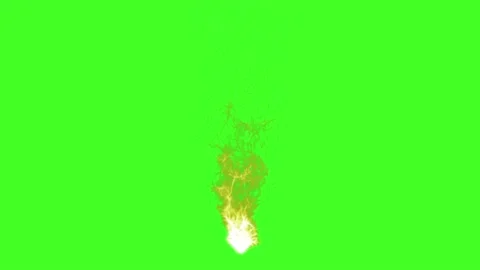 Fire or Flame green screen vfx burning a... | Stock Video | Pond5