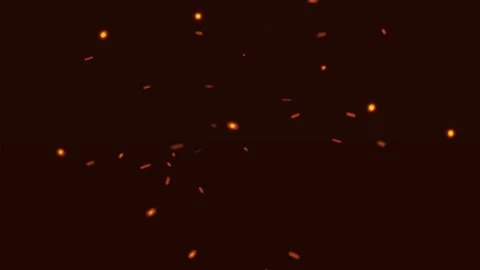 Fire Particles Background, floating embe... | Stock Video | Pond5
