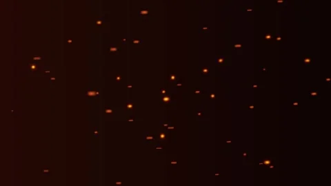 Fire Particles Background, floating embe... | Stock Video | Pond5