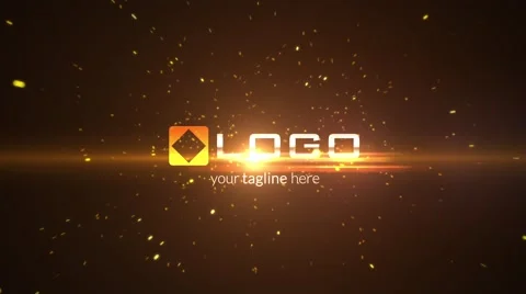 After Effects: Fire Particles Explosion Light Logo Reveal Intro - Dark ...