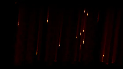 Fire Rain animation | Stock Video | Pond5